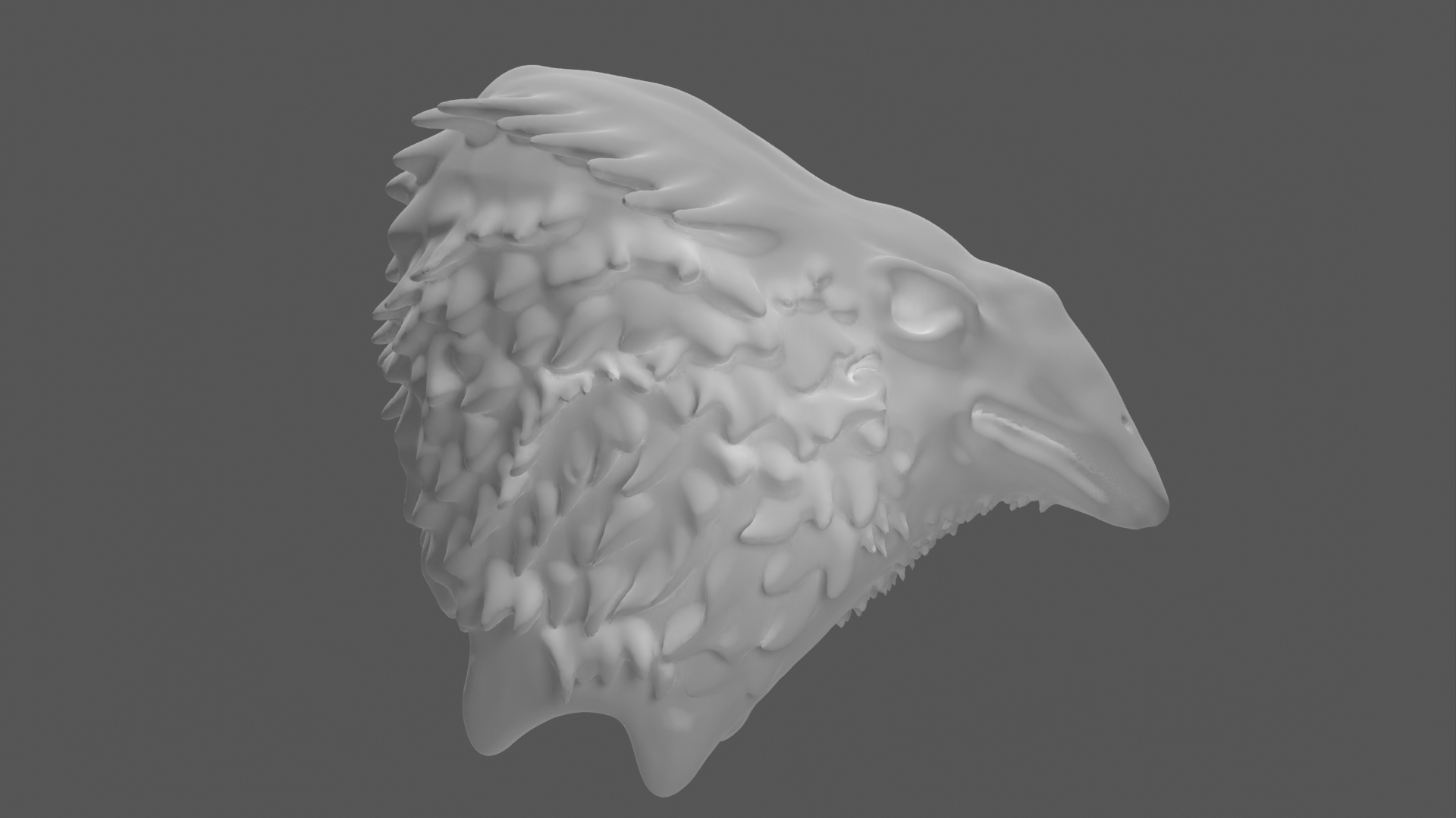 Unusual Bird Monster Sculpt 3D - TurboSquid 2112466