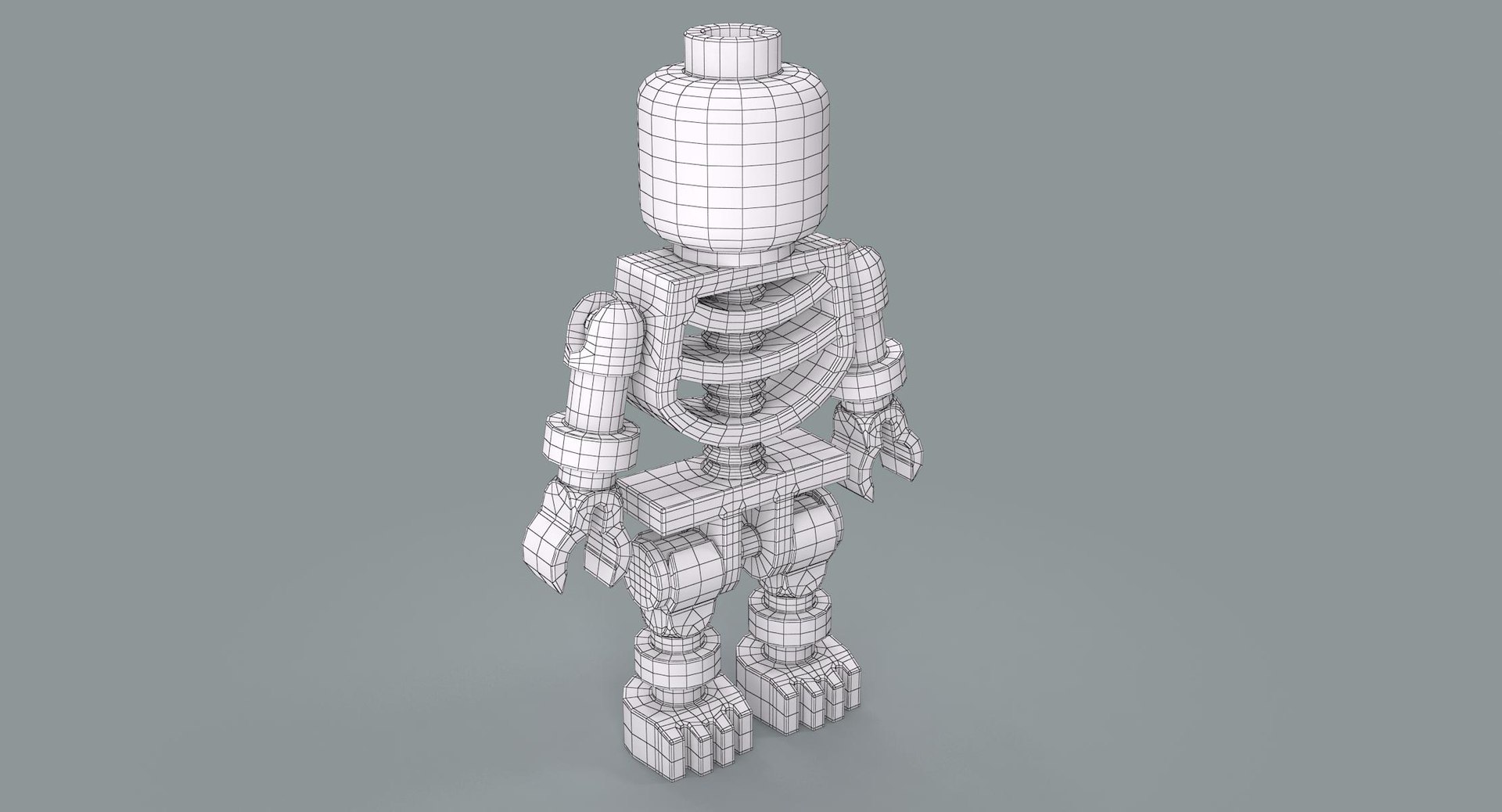 3D Original Lego Skeleton Minifigure - TurboSquid 1280127