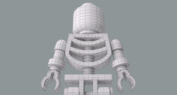 3D original lego skeleton minifigure - TurboSquid 1280127