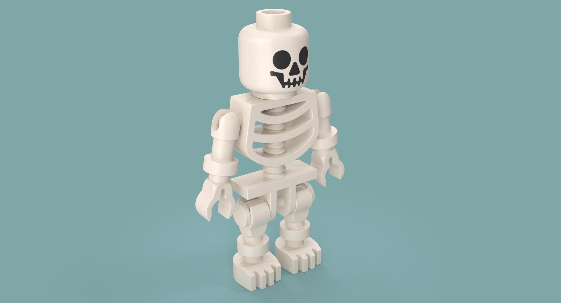 3D Original Lego Skeleton Minifigure - TurboSquid 1280127