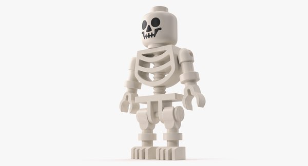 3D original lego skeleton minifigure - TurboSquid 1280127