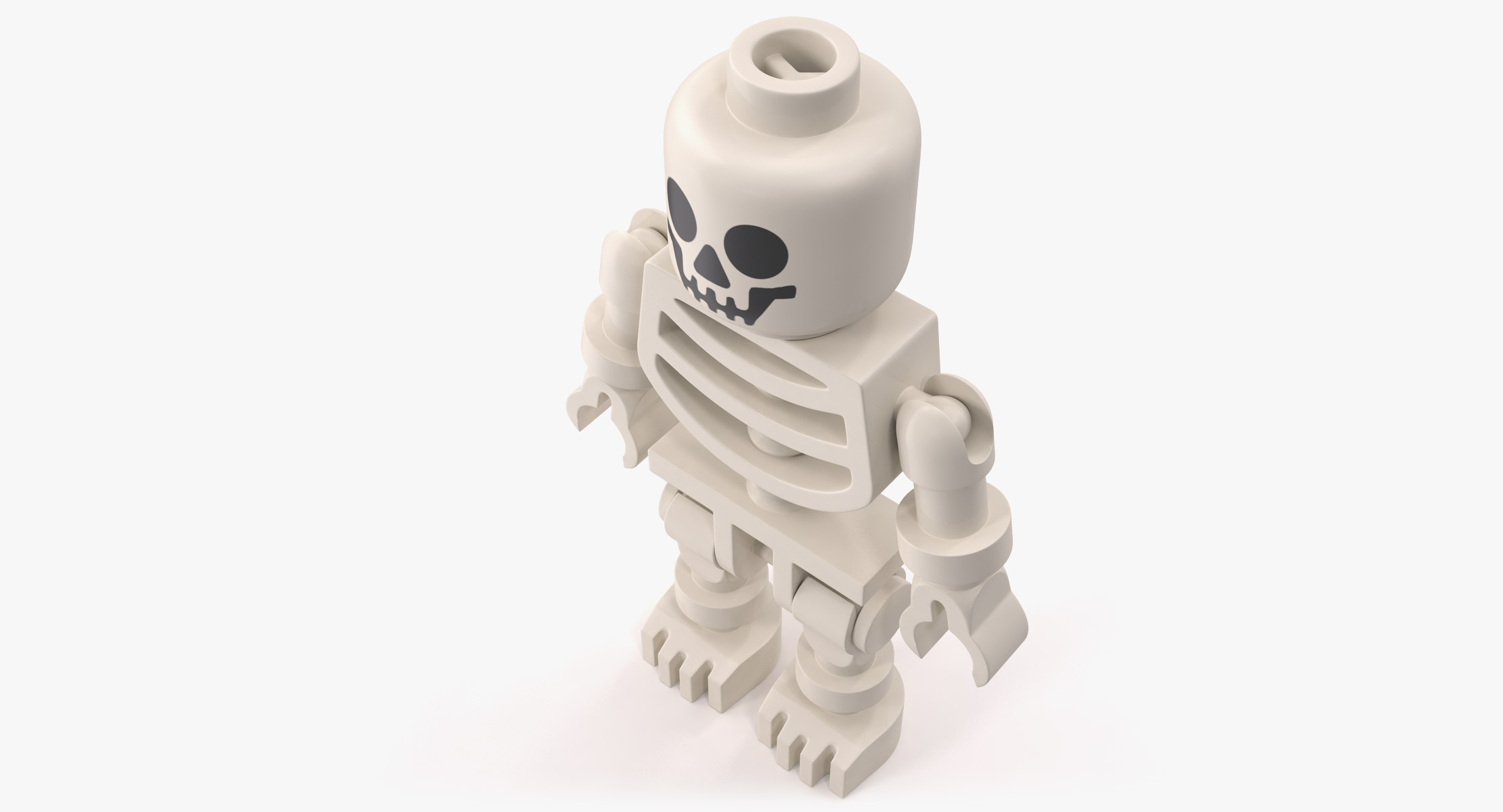 3D original lego skeleton minifigure - TurboSquid 1280127