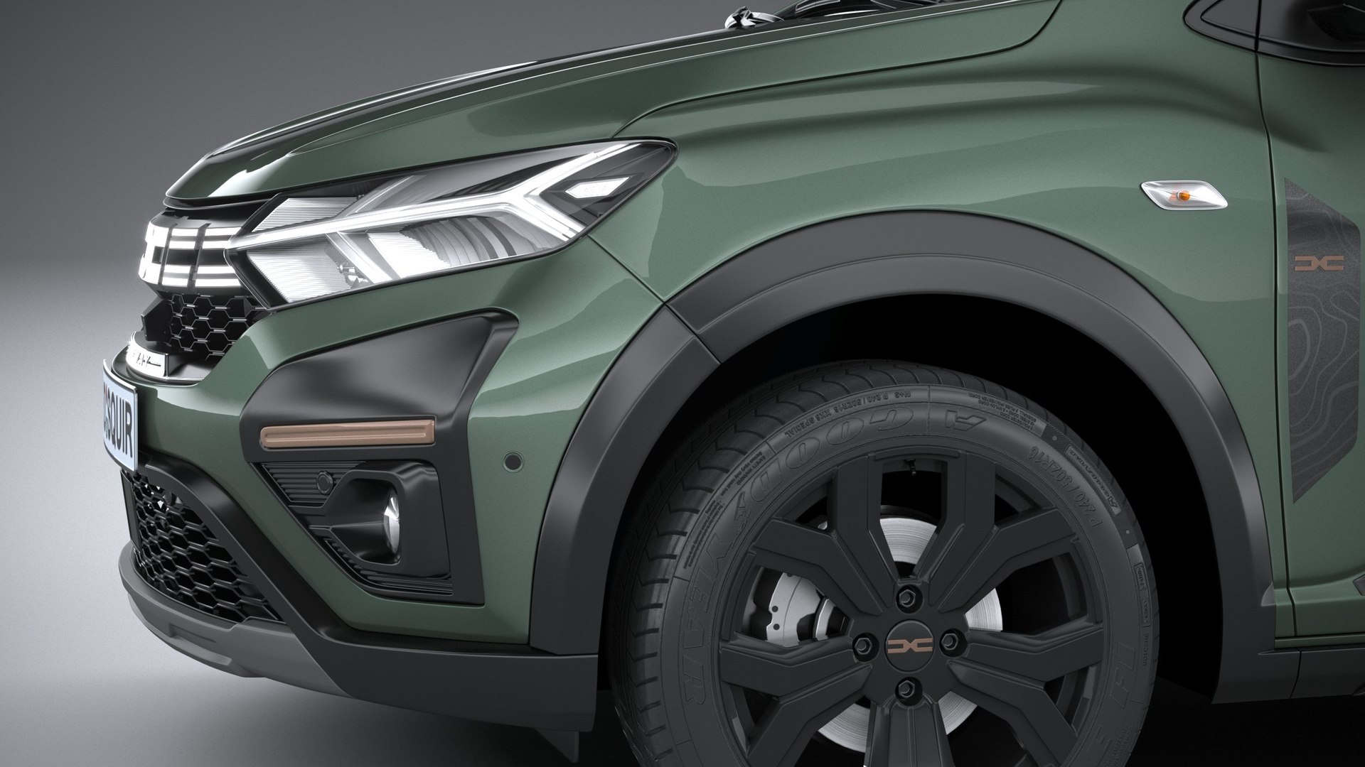 Dacia Sandero Stepway Extreme 2023 3D - TurboSquid 2091717