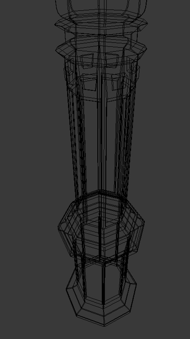 Lamp post model - TurboSquid 1352822