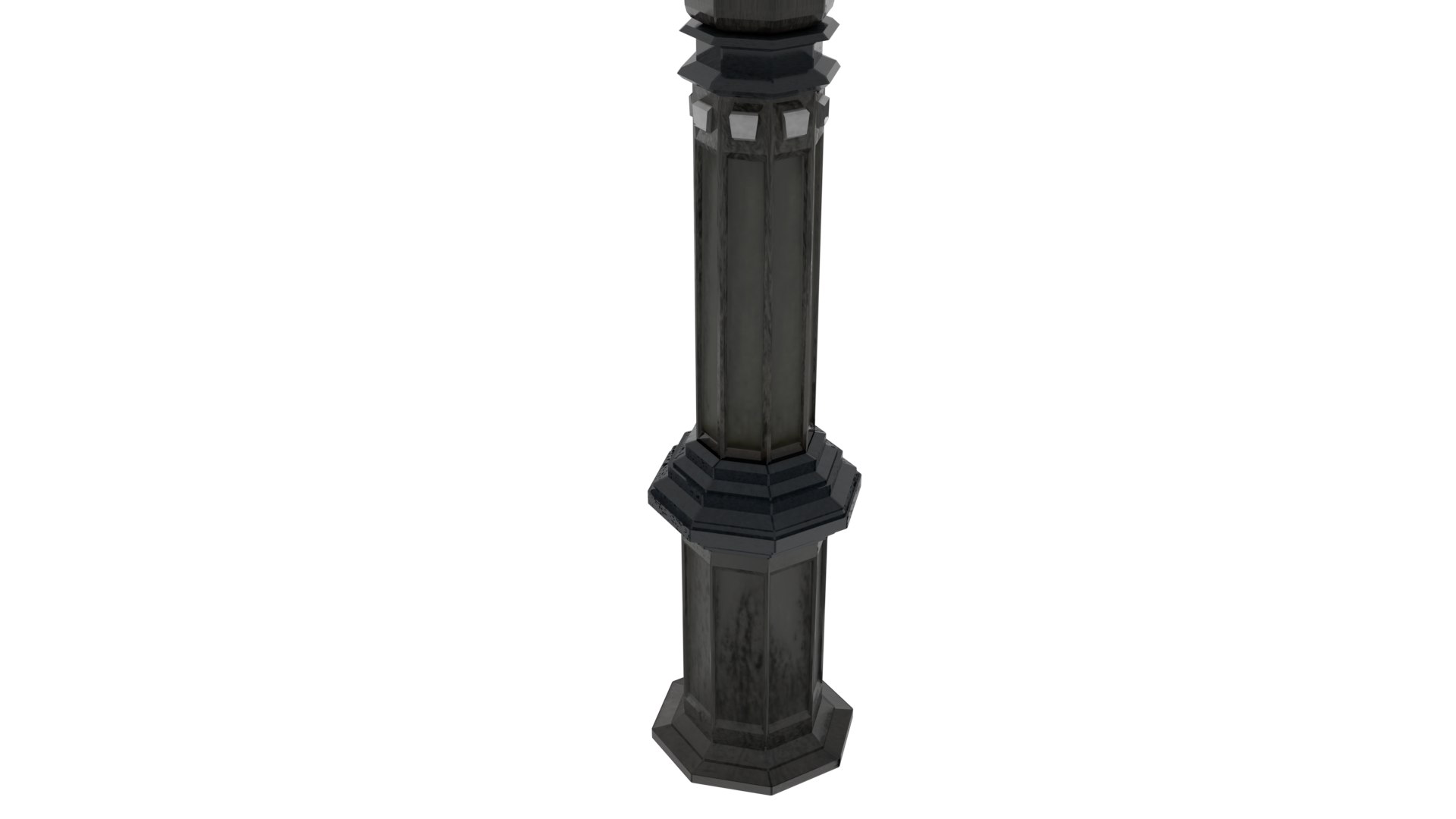 Lamp post model - TurboSquid 1352822