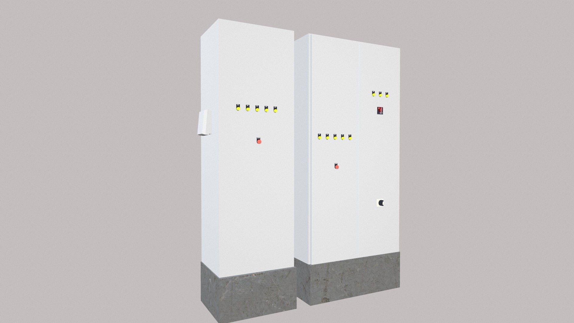3D Electrical Panel Model - TurboSquid 2342634