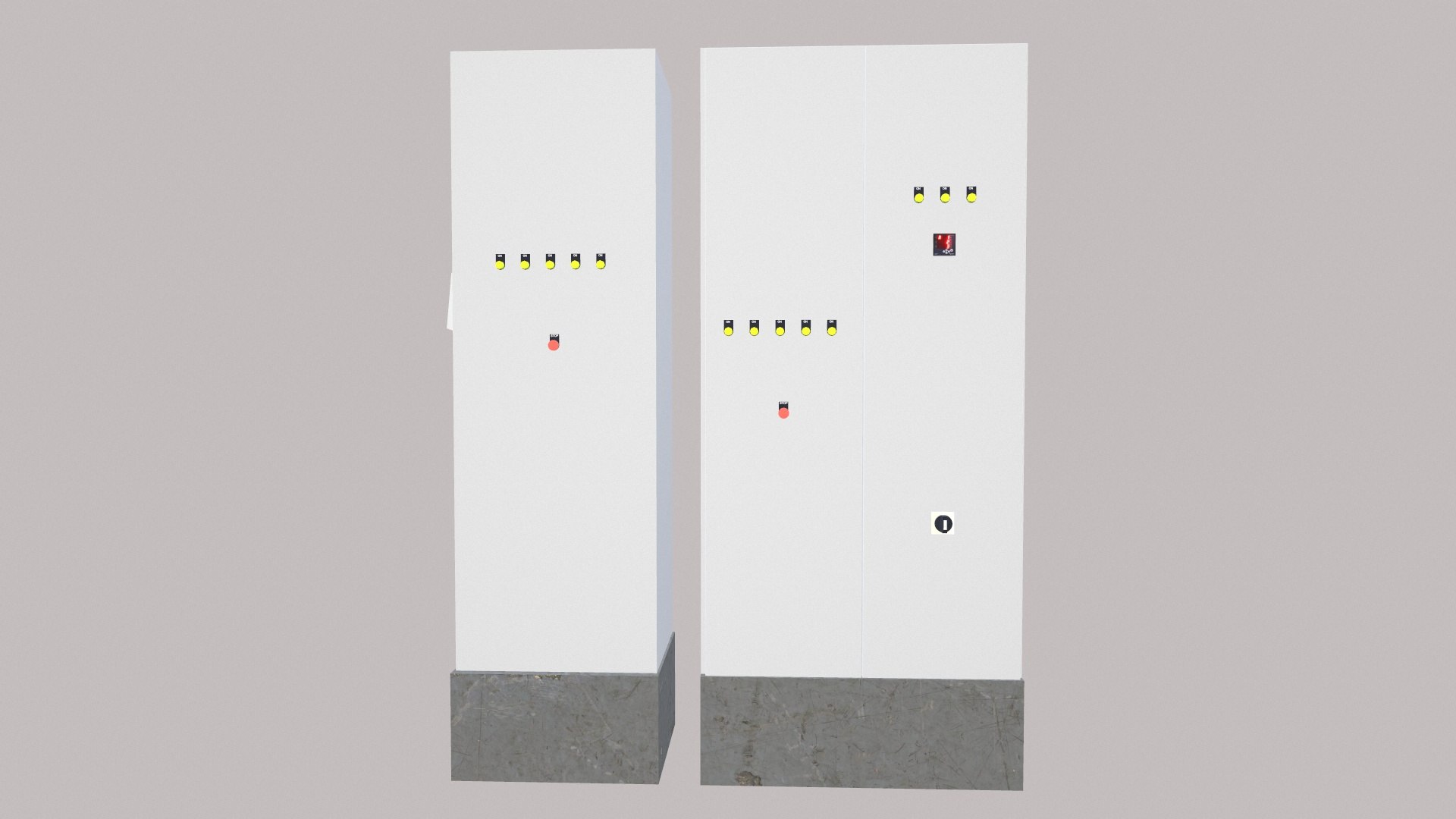 3D Electrical Panel Model - TurboSquid 2342634