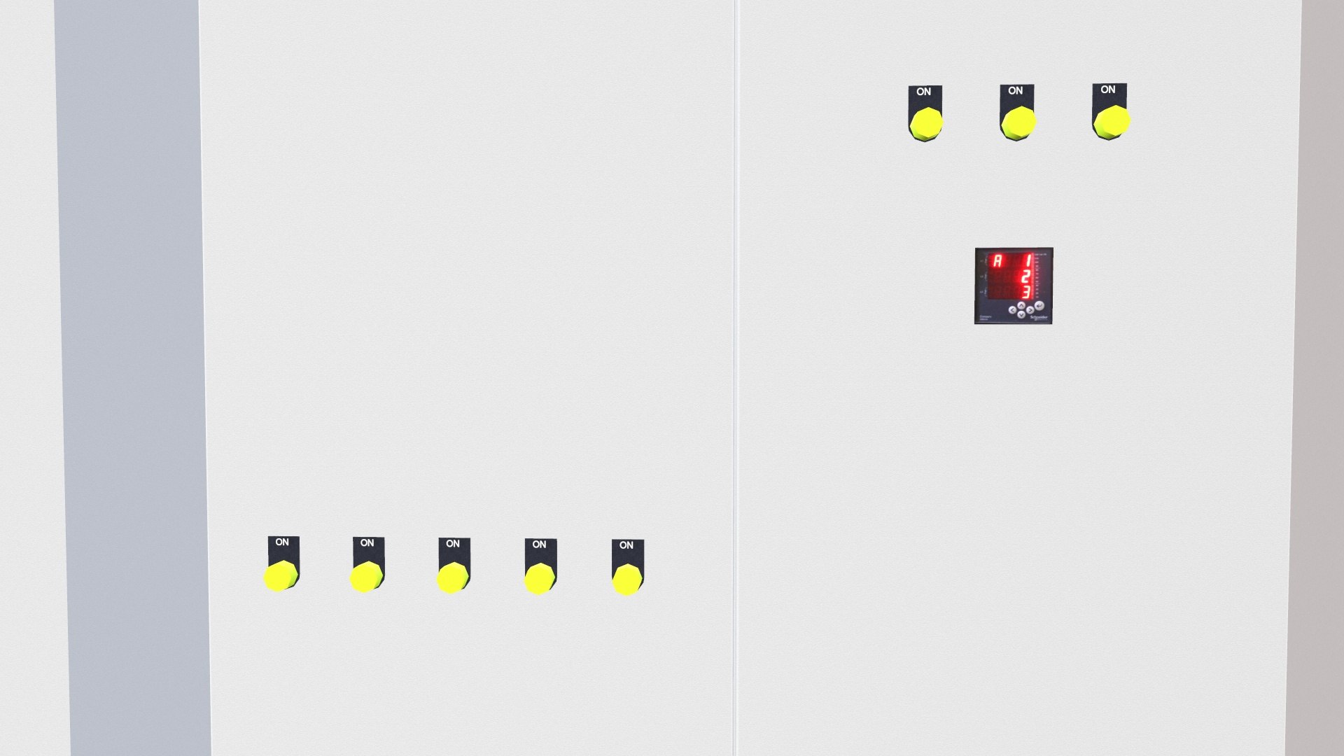 3D Electrical Panel Model - TurboSquid 2342634