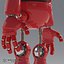 3d Red Robot