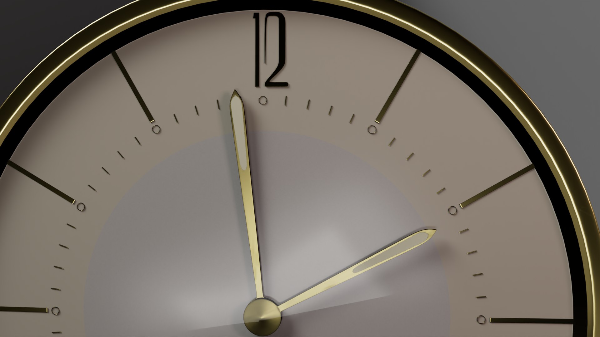 Vintage Table Clock 3D model - TurboSquid 2081203