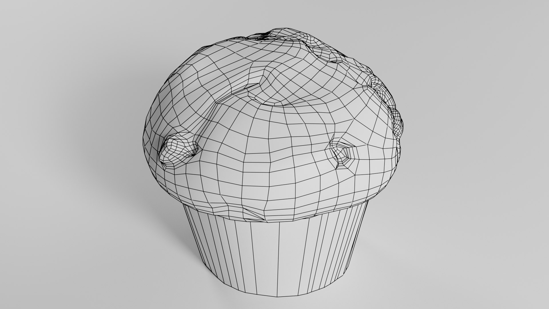3D Muffin Model - TurboSquid 1800708