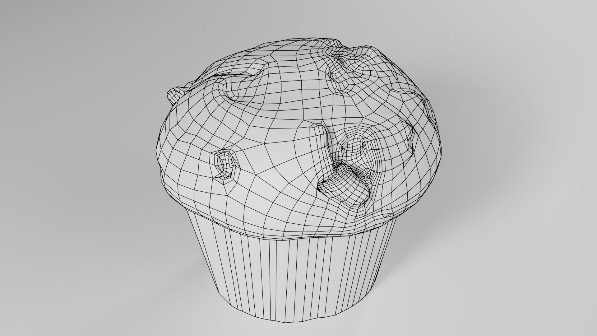 3D Muffin Model - TurboSquid 1800708