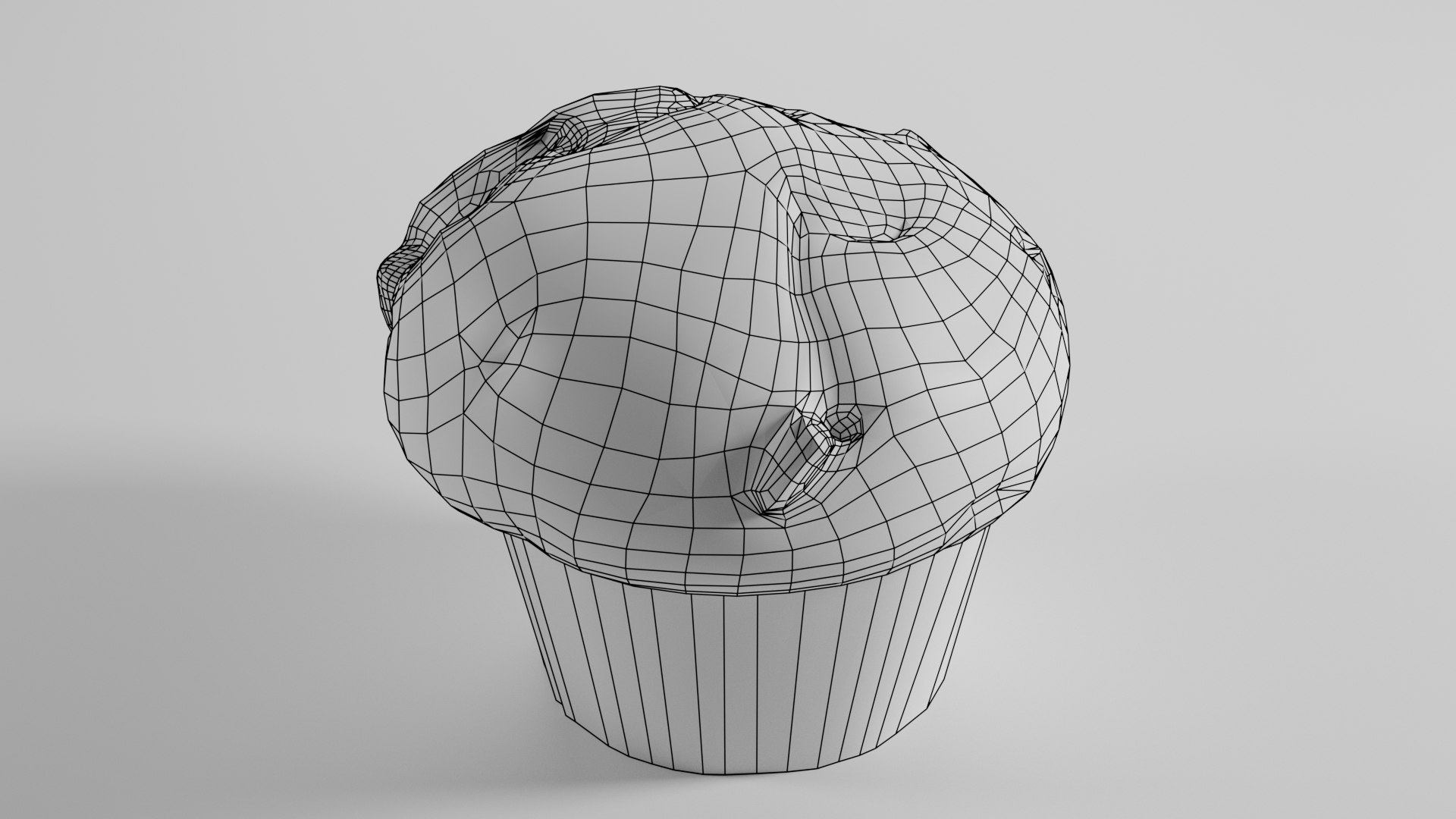 3D Muffin Model - TurboSquid 1800708