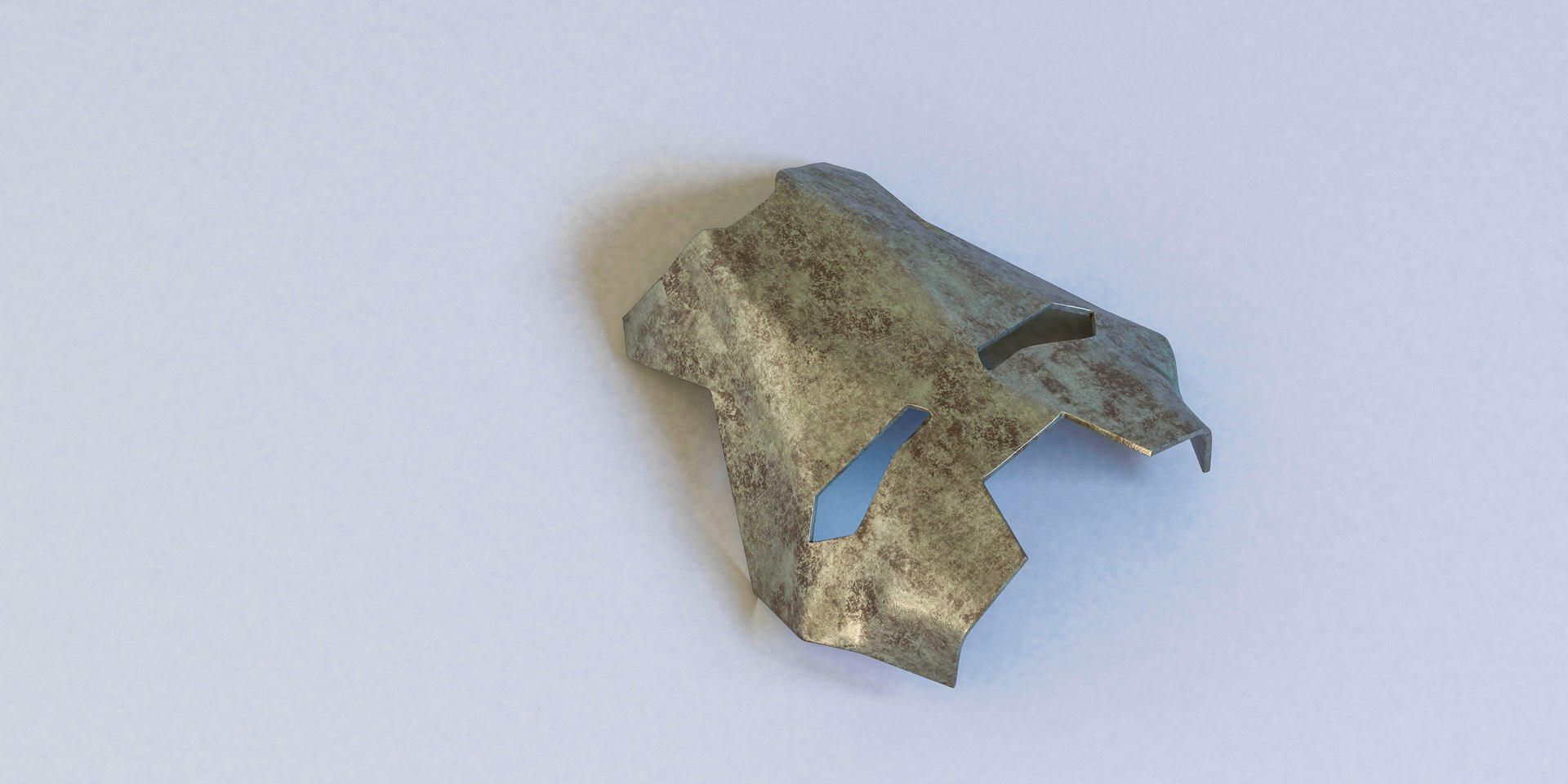 3D Realistic Iron Mask Model - TurboSquid 1549044