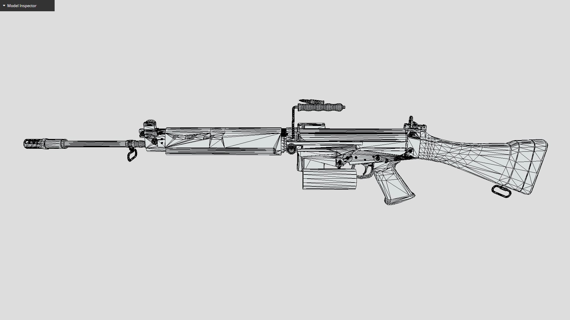 3D FN FAL AAA Game Ready PBR Low-poly 3D Model Model - TurboSquid 2003972