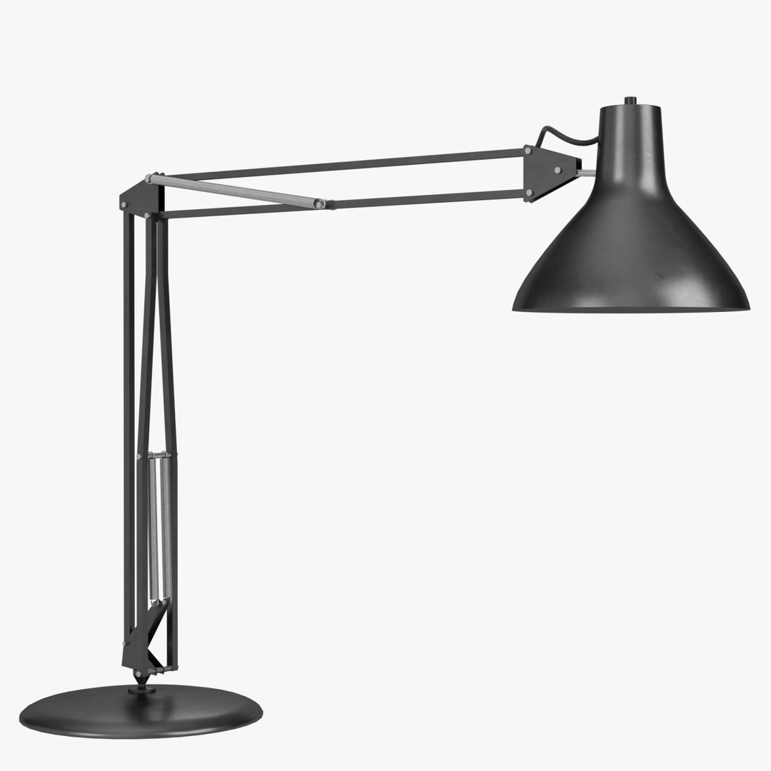 3d Model Desk Lamp 1