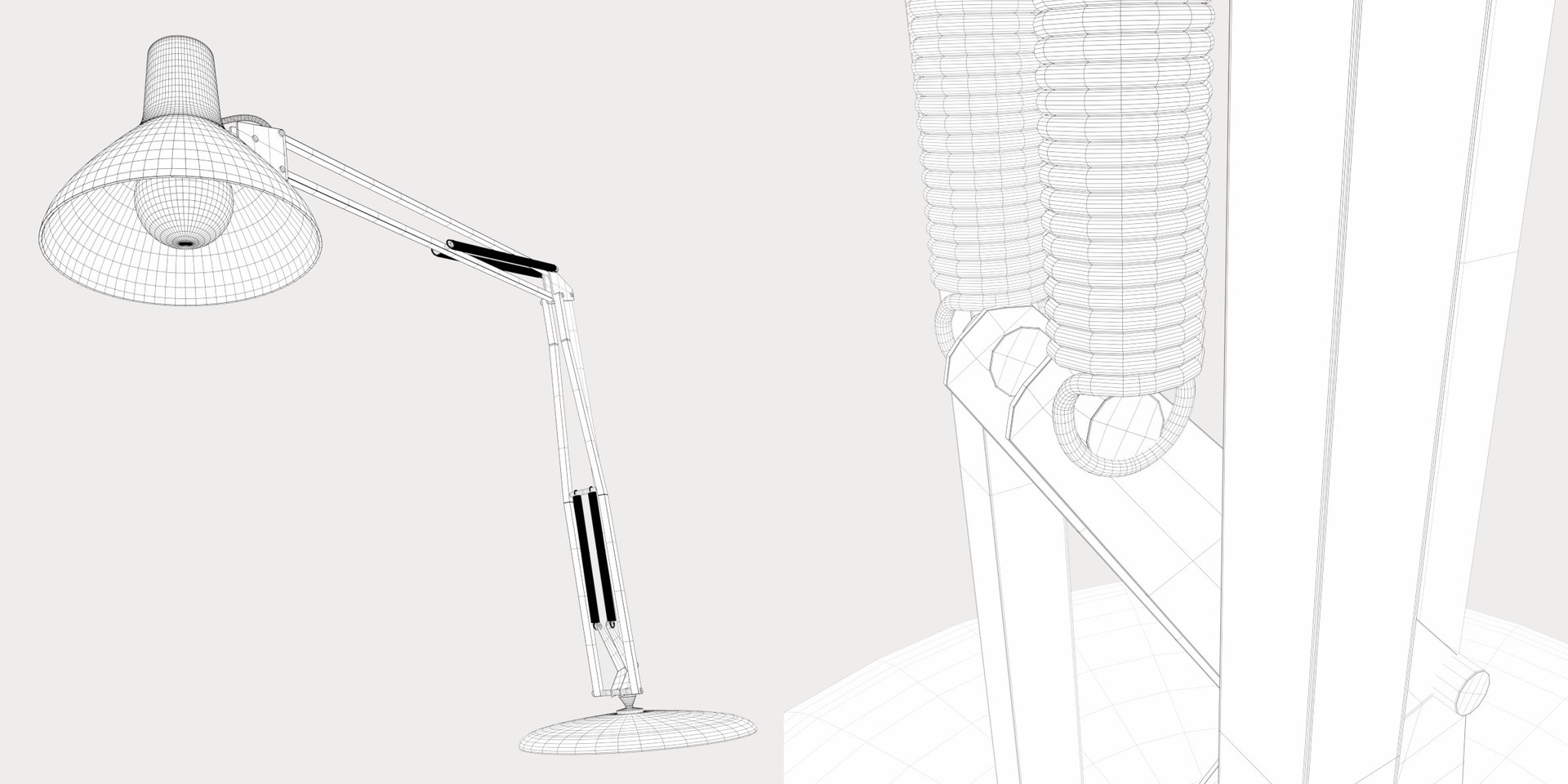 3d Model Desk Lamp 1
