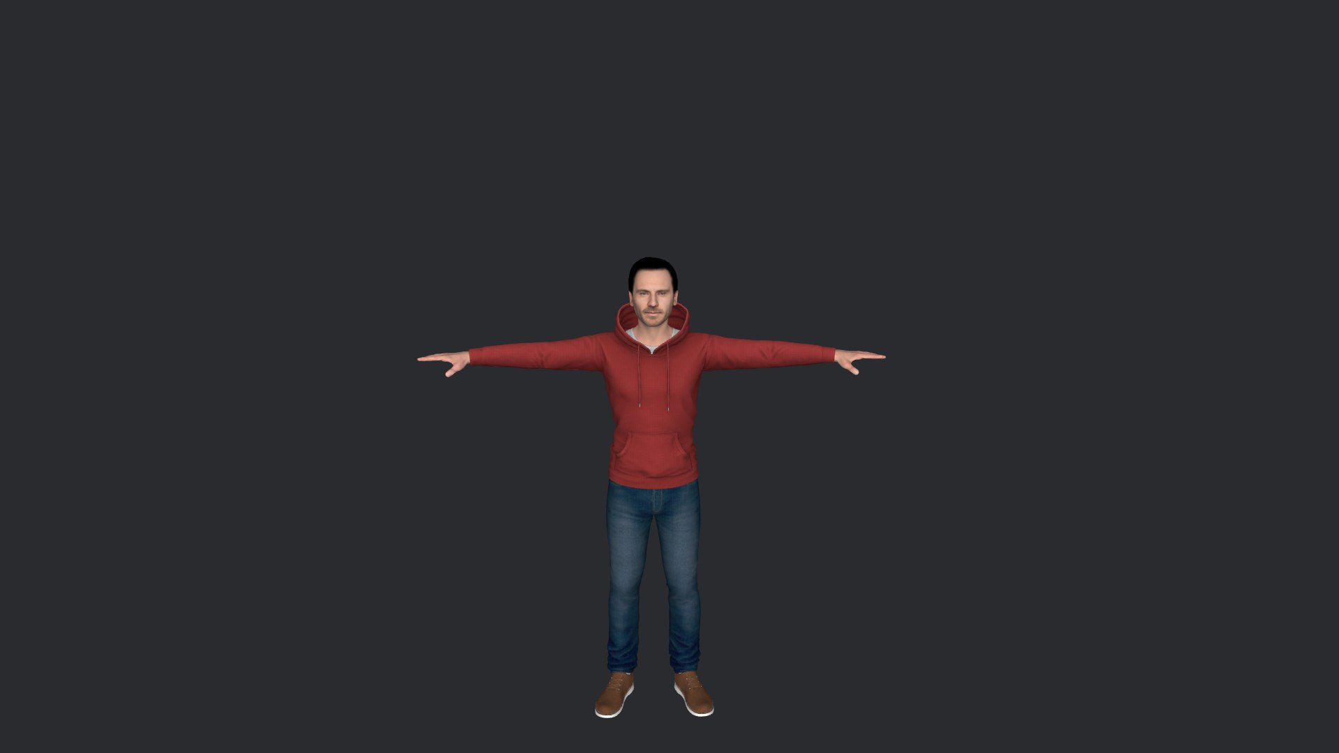 3D Michael Fassbender Hyper Realistic Full Body Fully Rigged 3D ...