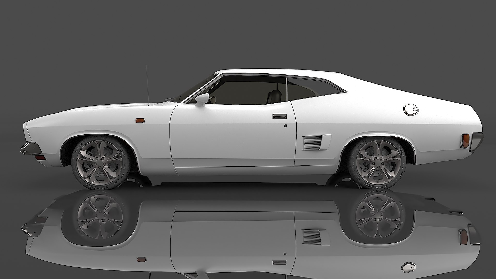 3D 1973 Ford Falcon GT Model - TurboSquid 1938005