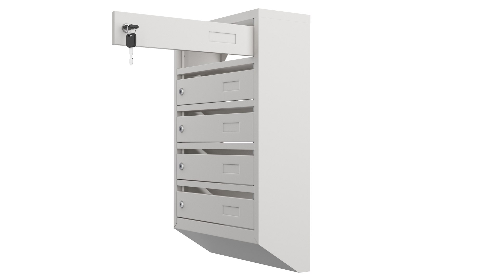 3D Mail Box Model - TurboSquid 2021235