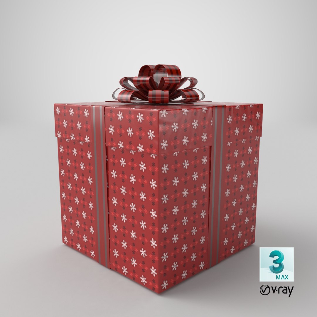 Real gift box ribbon 3D - TurboSquid 1352165