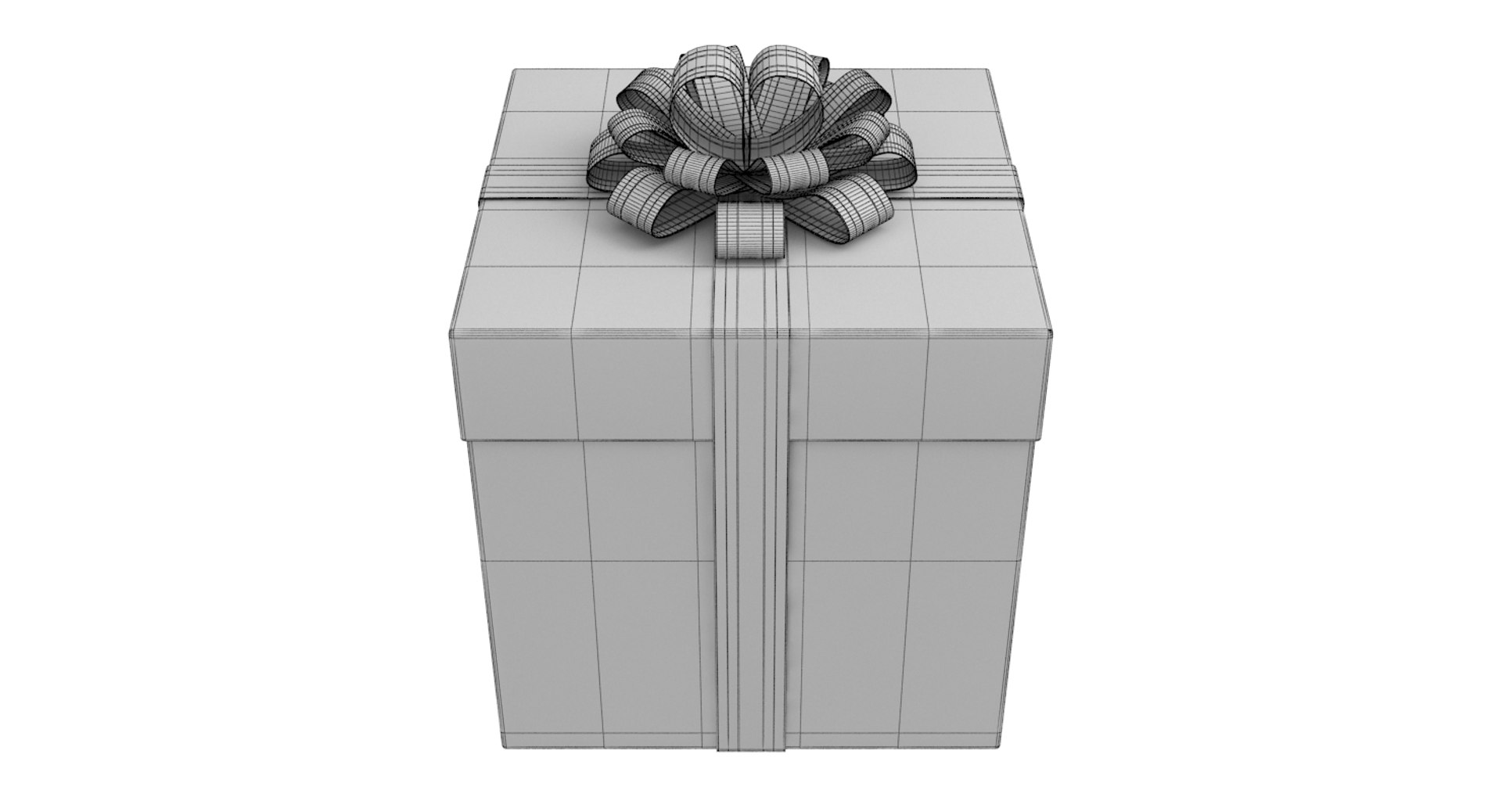 Real gift box ribbon 3D - TurboSquid 1352165