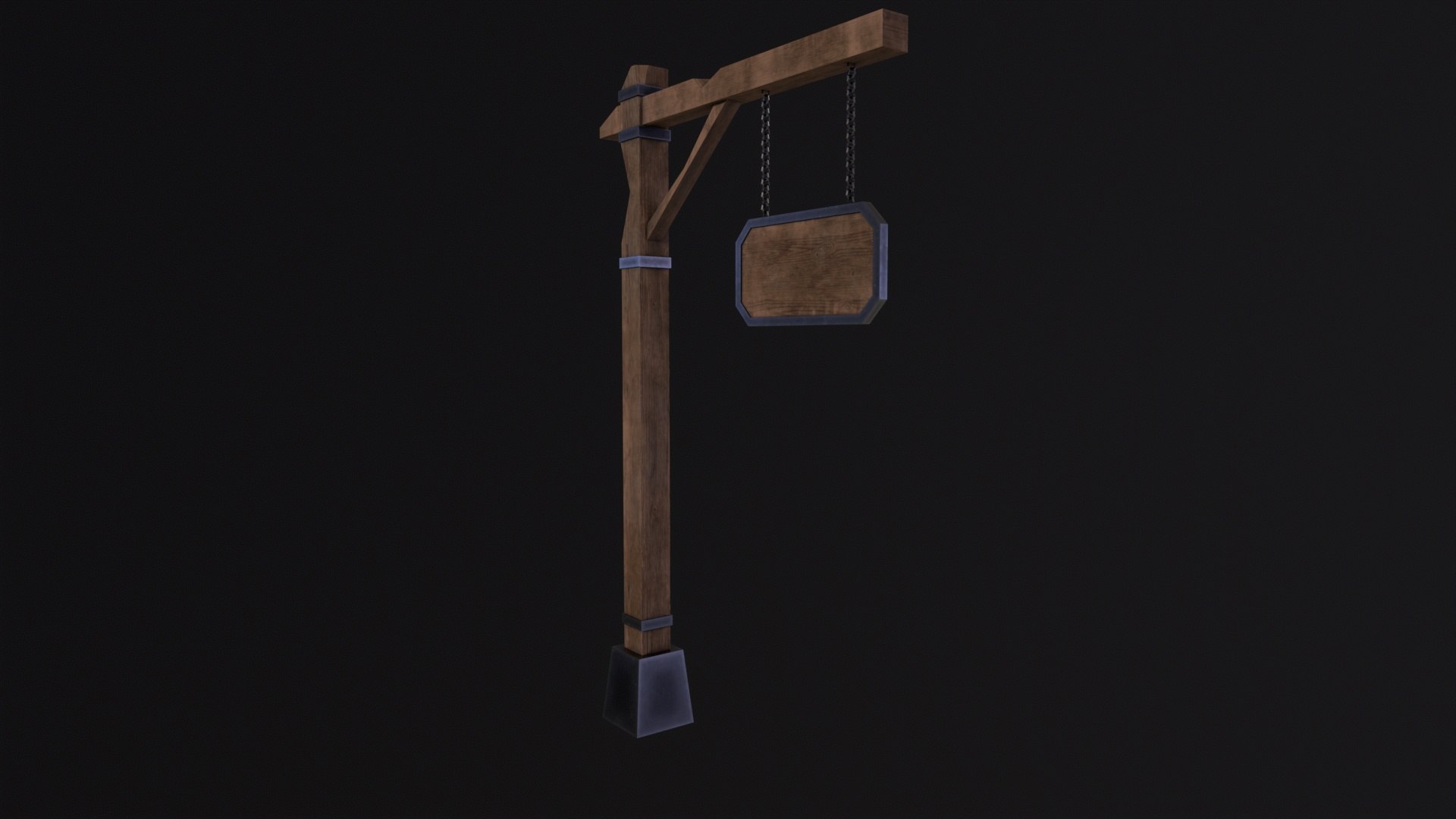 3D Model Medieval Sign - TurboSquid 2162024