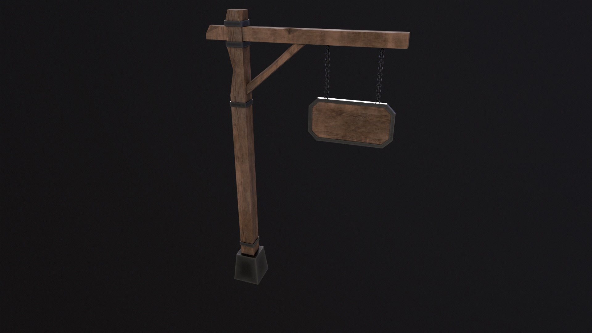 3D Model Medieval Sign - TurboSquid 2162024