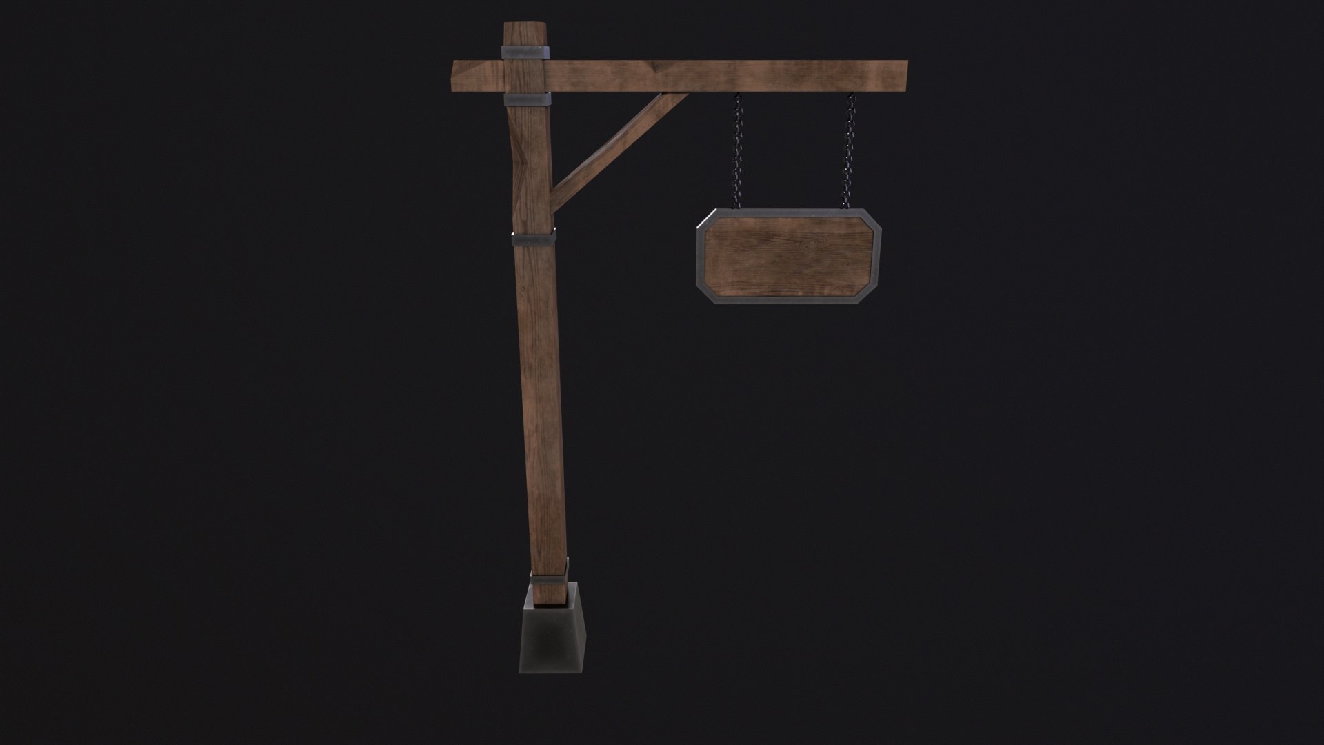 3D Model Medieval Sign - TurboSquid 2162024