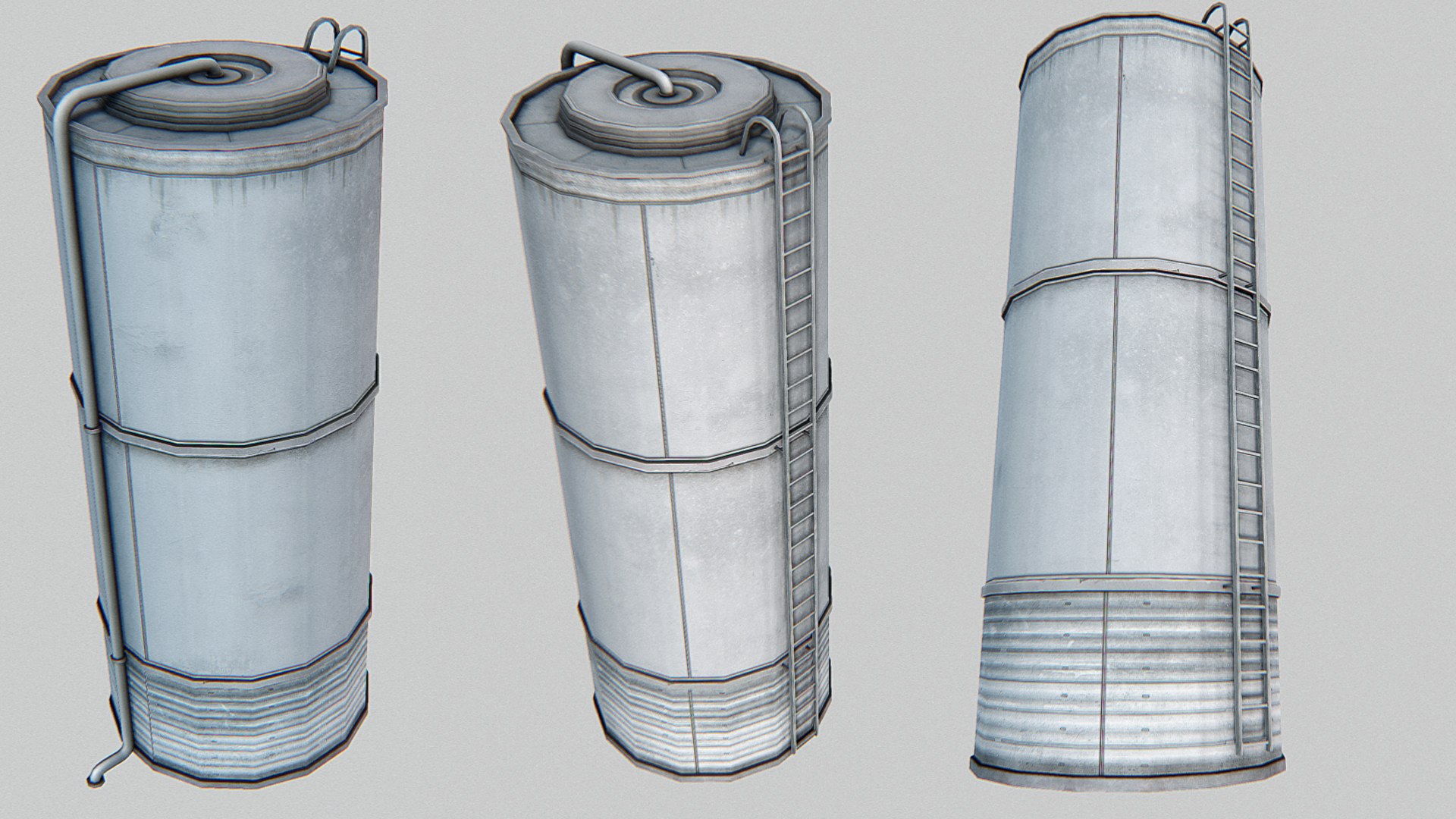 3d Model Silo 02