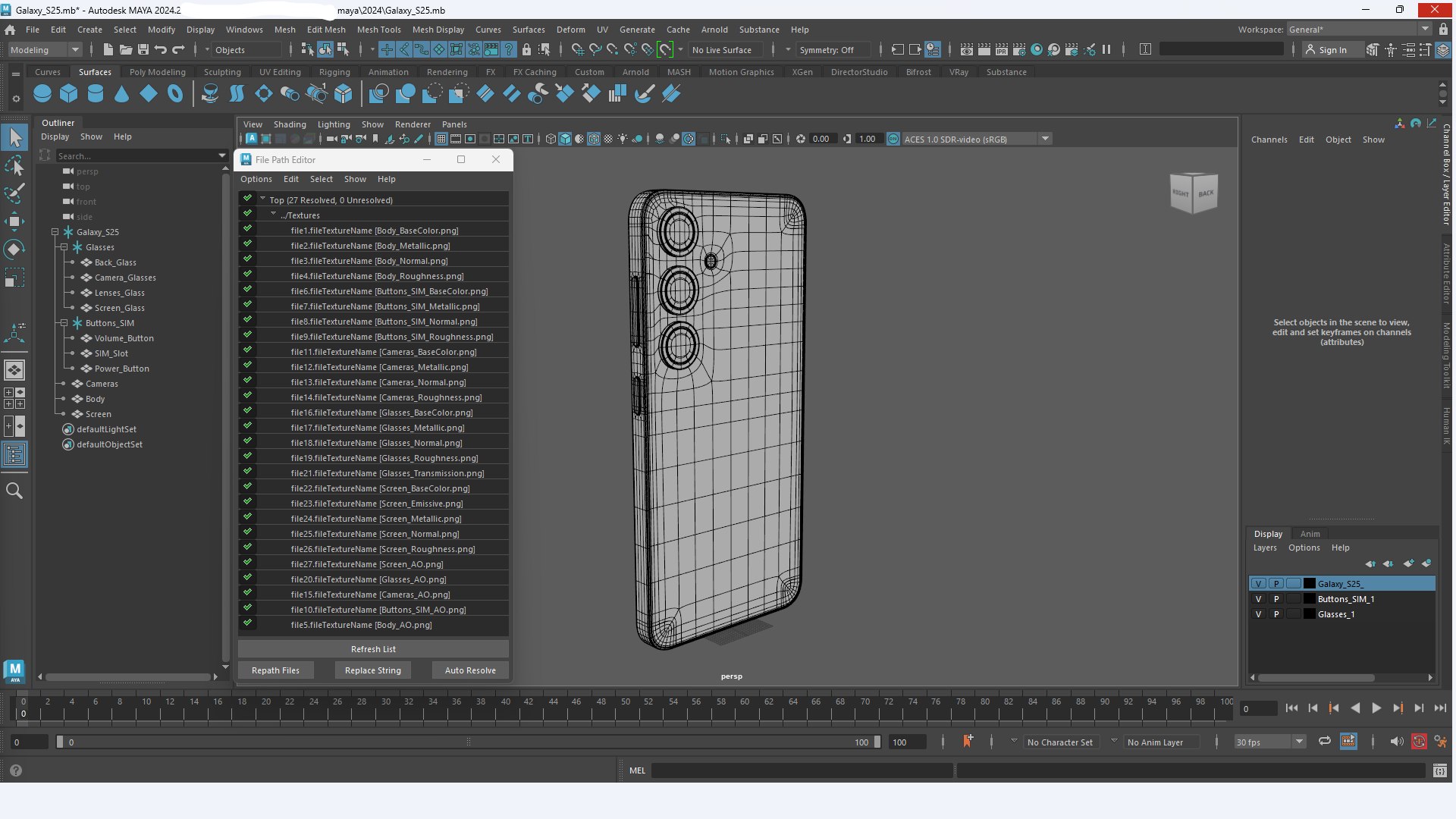 Samsung Galaxy S25 Mint 3D - TurboSquid 2367544