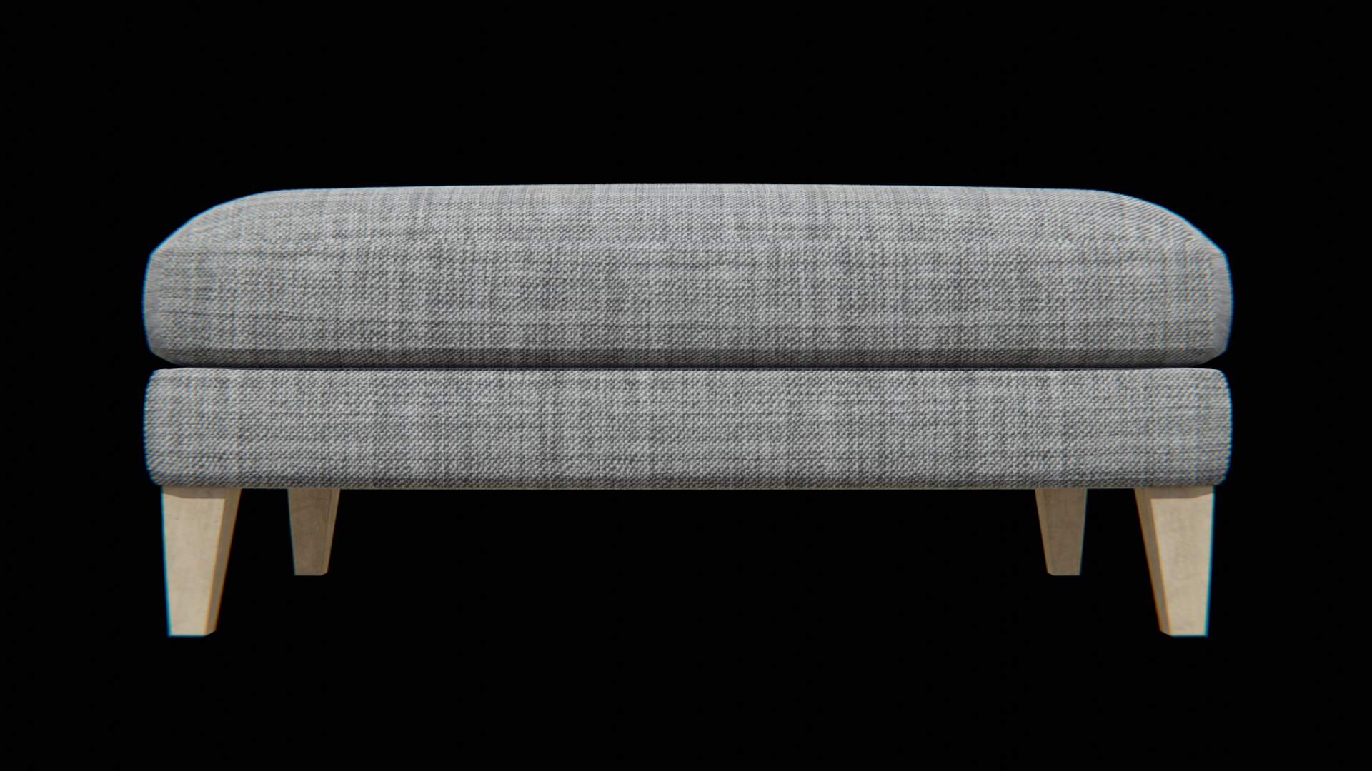 3D Model Chair Ottoman - TurboSquid 1523563