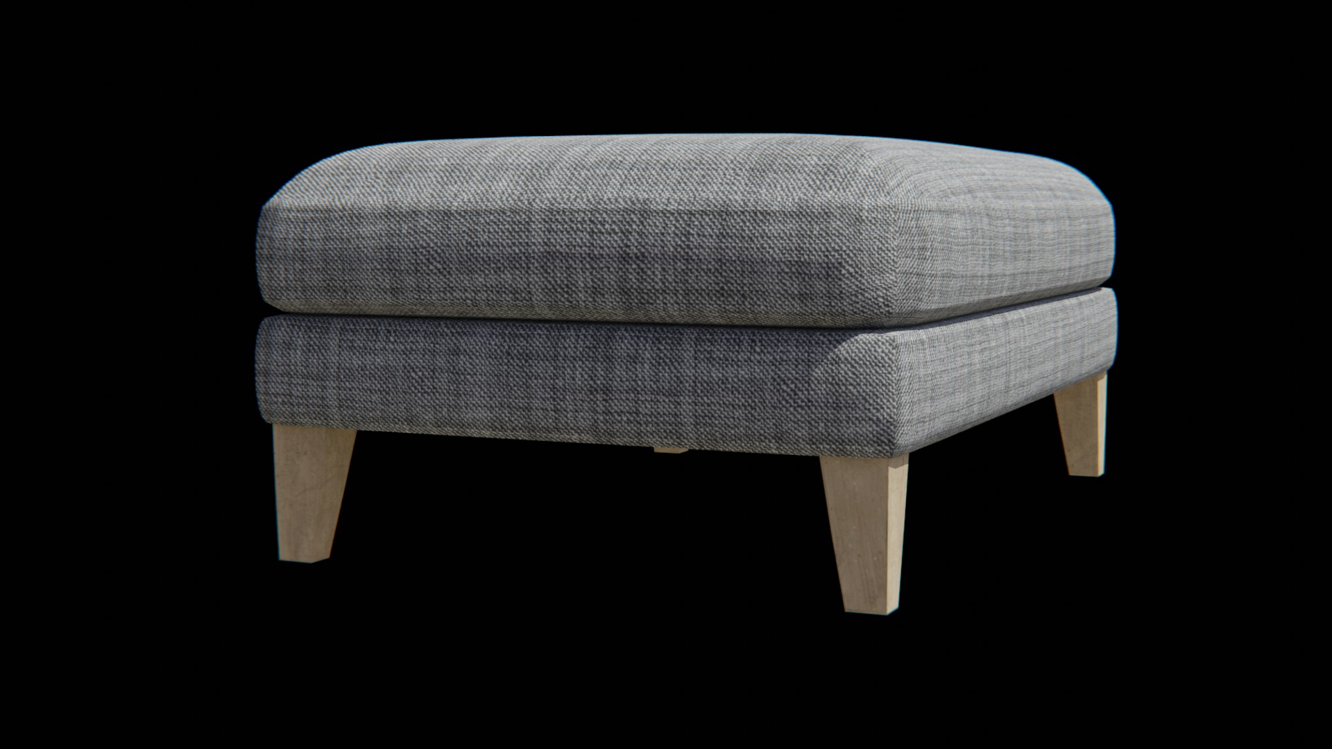 3D Model Chair Ottoman - TurboSquid 1523563
