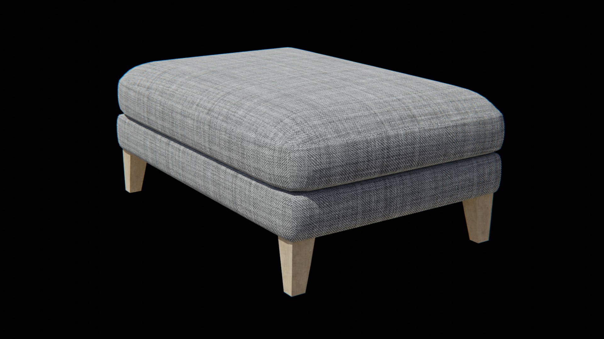 3D Model Chair Ottoman - TurboSquid 1523563