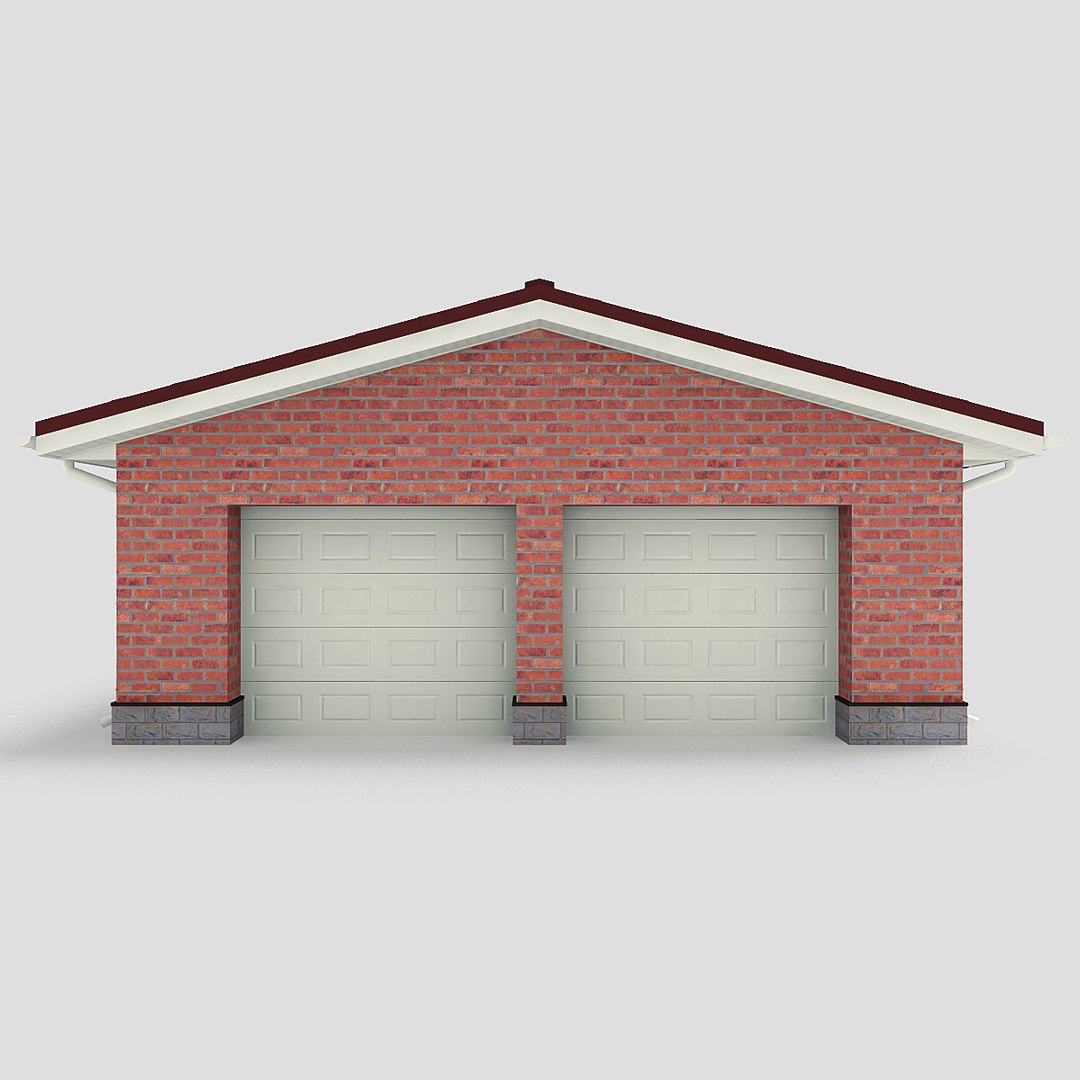 3d garage v2 model