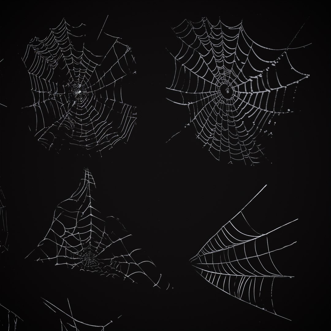 3D Spider Webs Pack One Model - TurboSquid 2140768