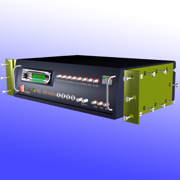 Free 3D Amplifier Models | TurboSquid