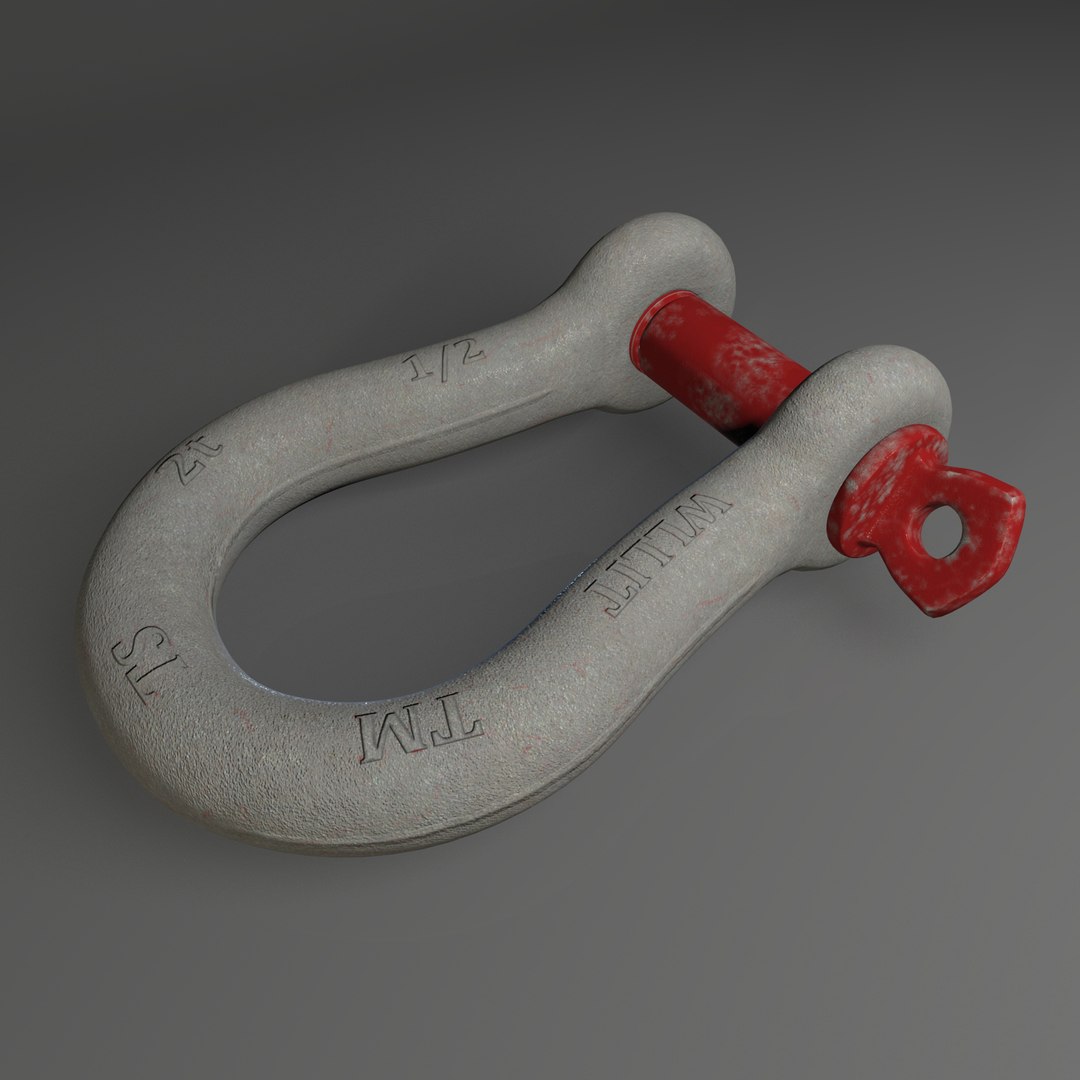 3d Model Anchor Shackle