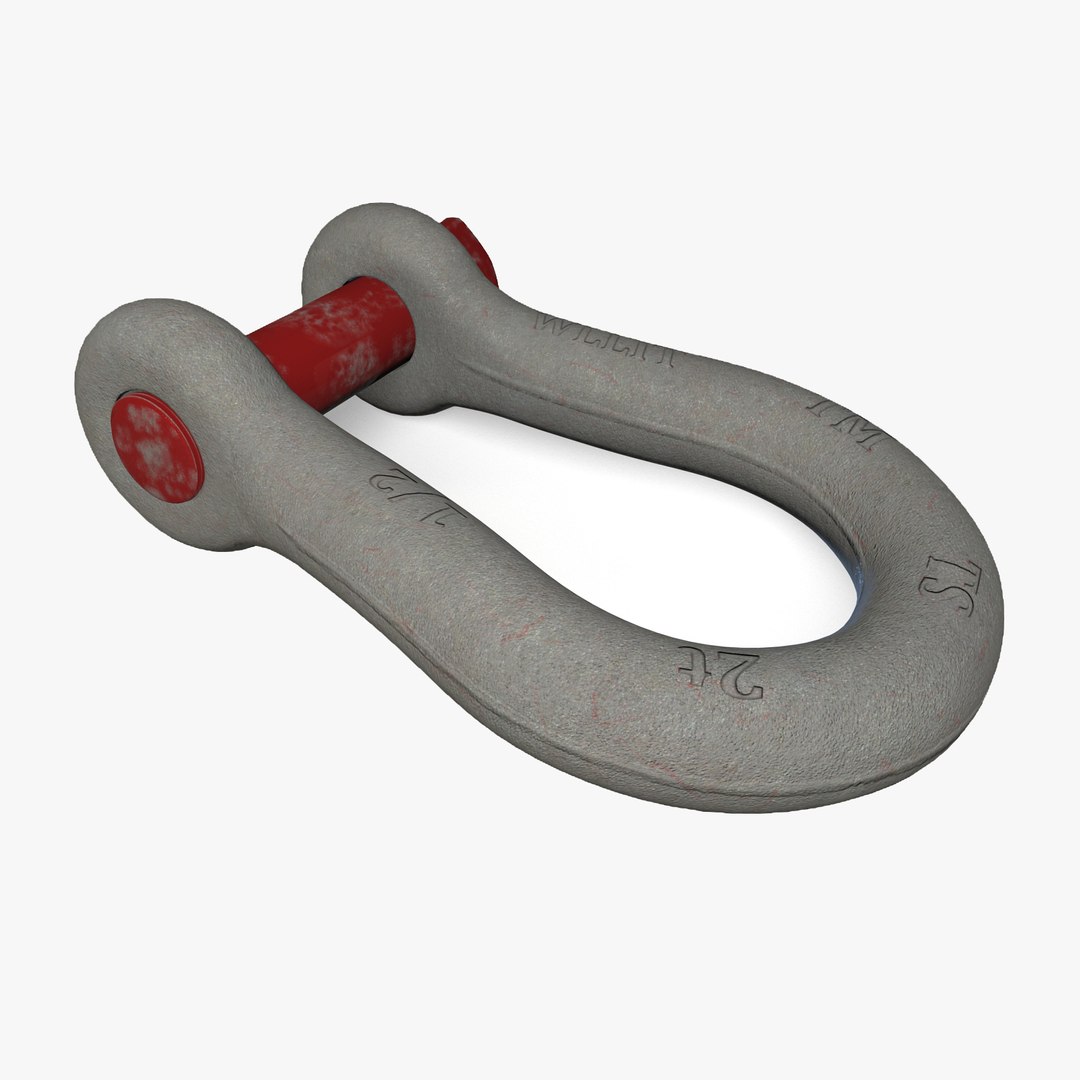 3d Model Anchor Shackle