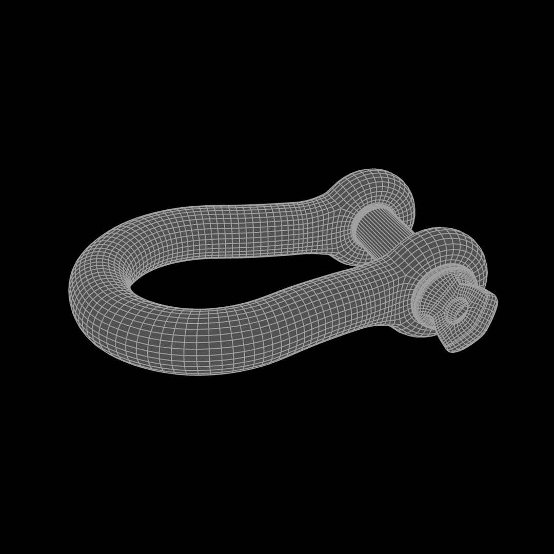3d Model Anchor Shackle