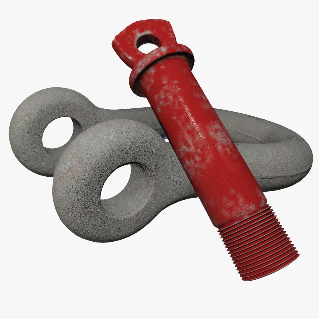 3d Model Anchor Shackle