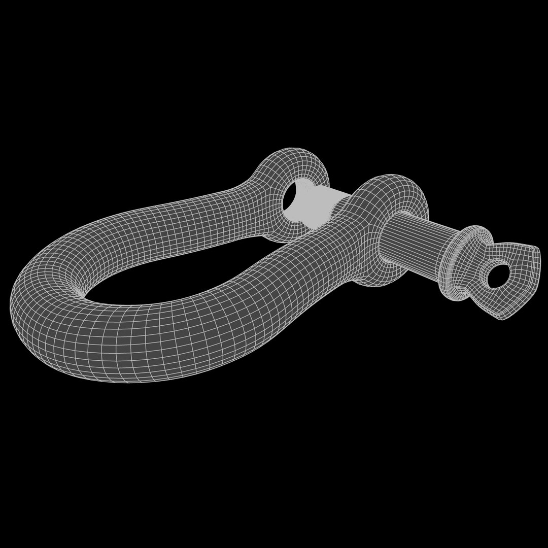 3d Model Anchor Shackle