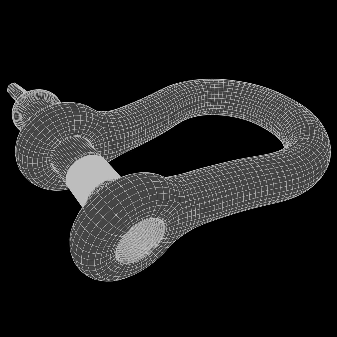 3d Model Anchor Shackle