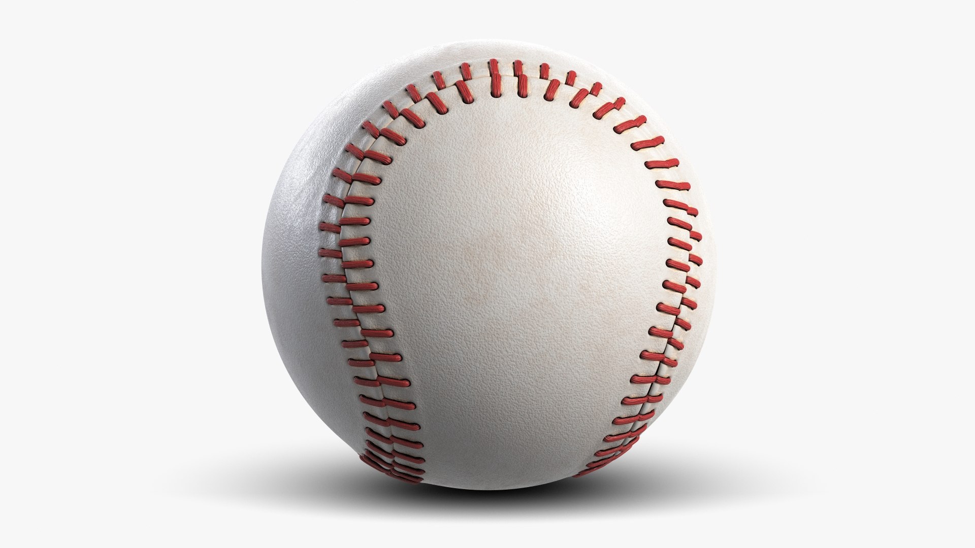 3d ball baseball model