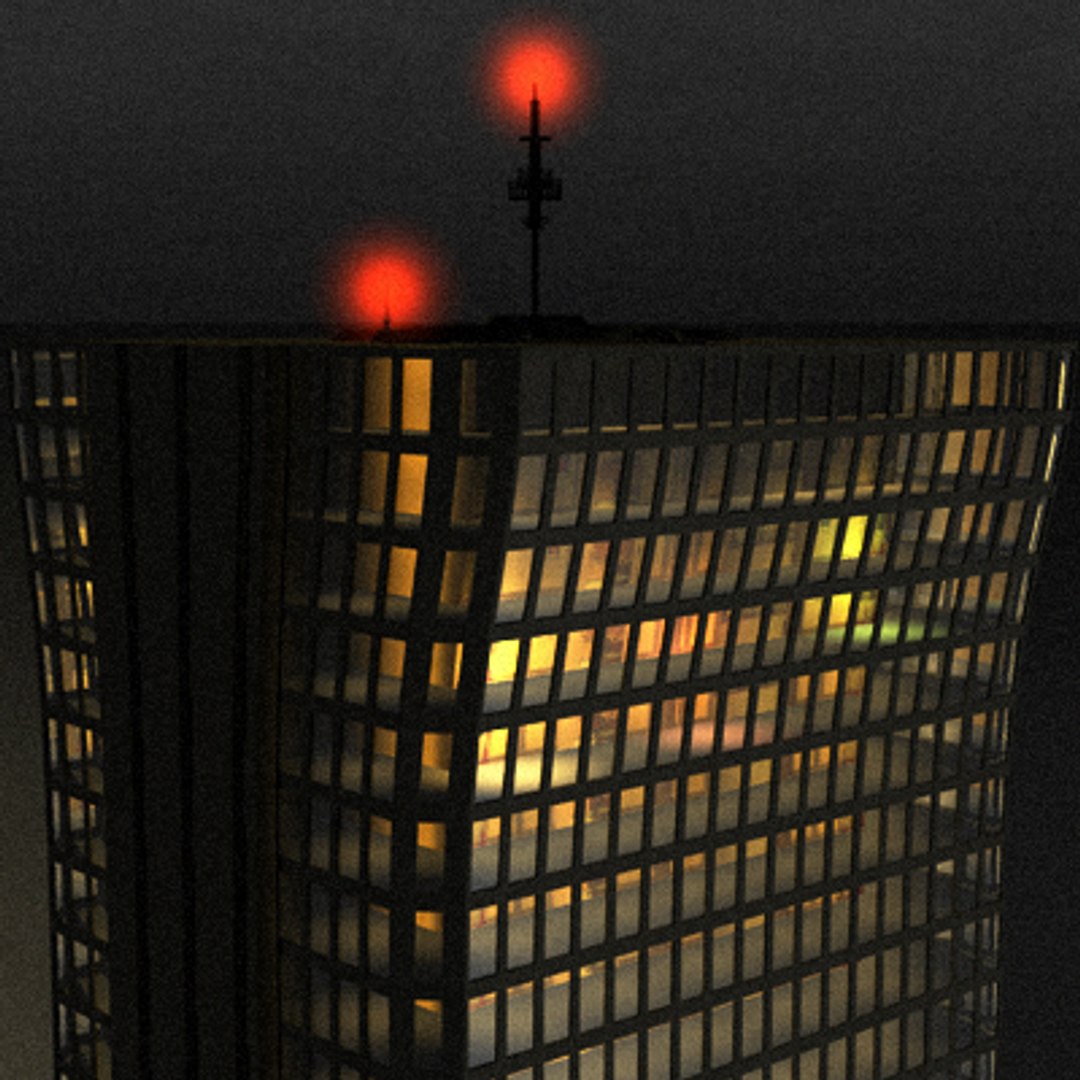 3d Skyscraper Window Model