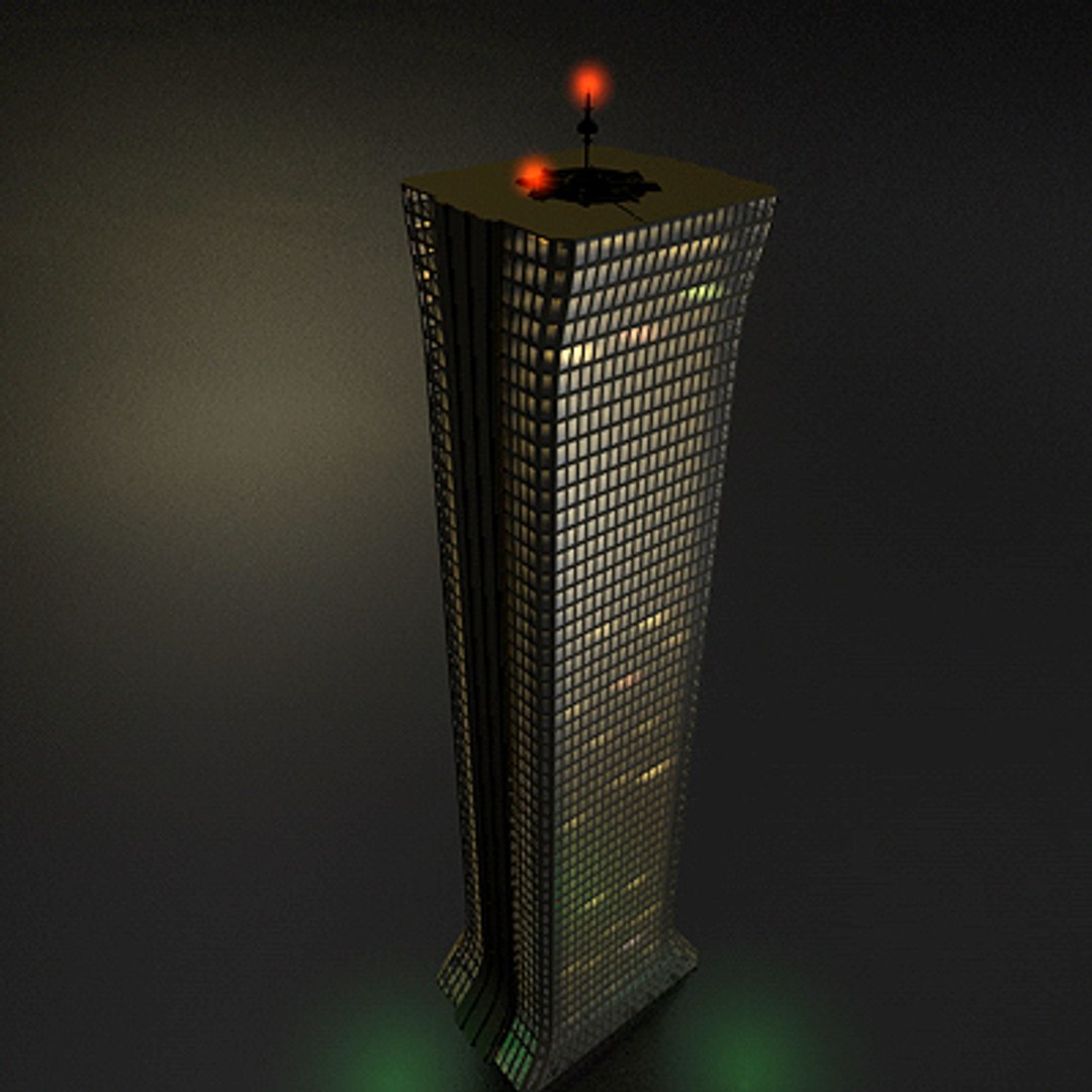3d Skyscraper Window Model