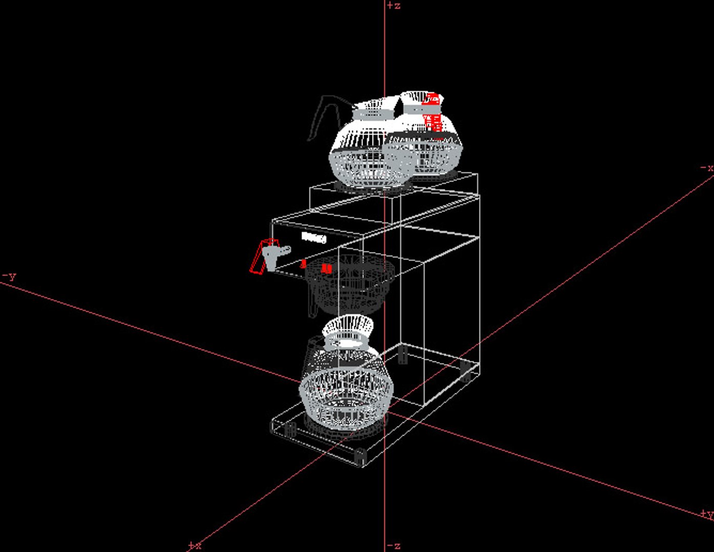 3d bunn coffee maker model