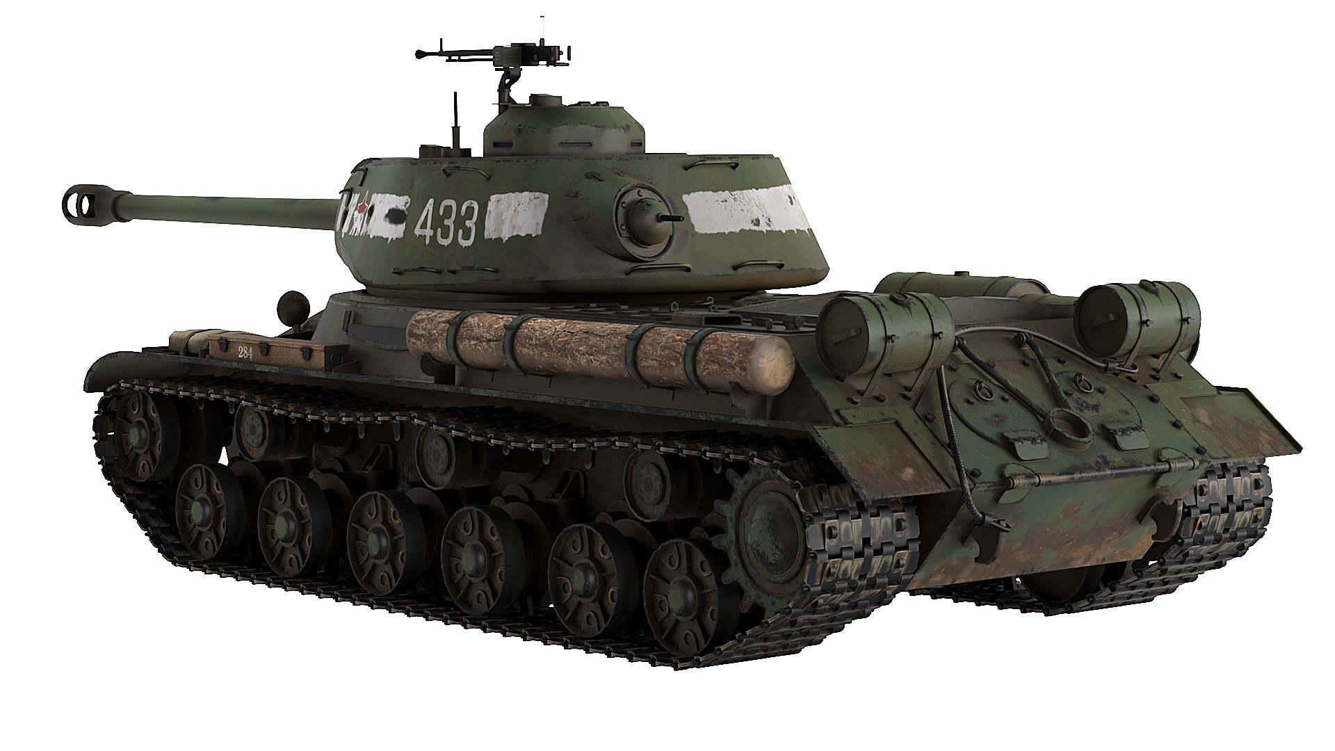 3D IS-2 Tank 3D Model - TurboSquid 2386620