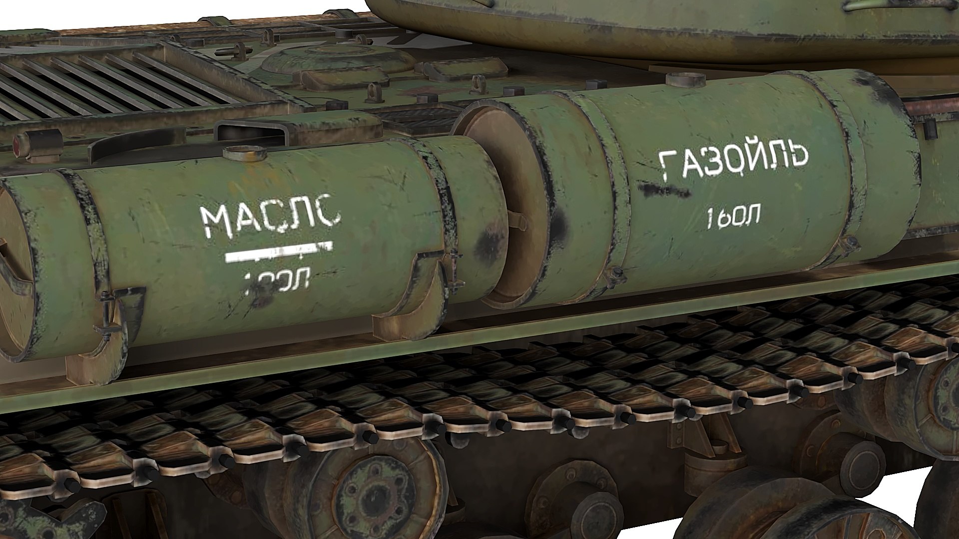 3D IS-2 Tank 3D Model - TurboSquid 2386620