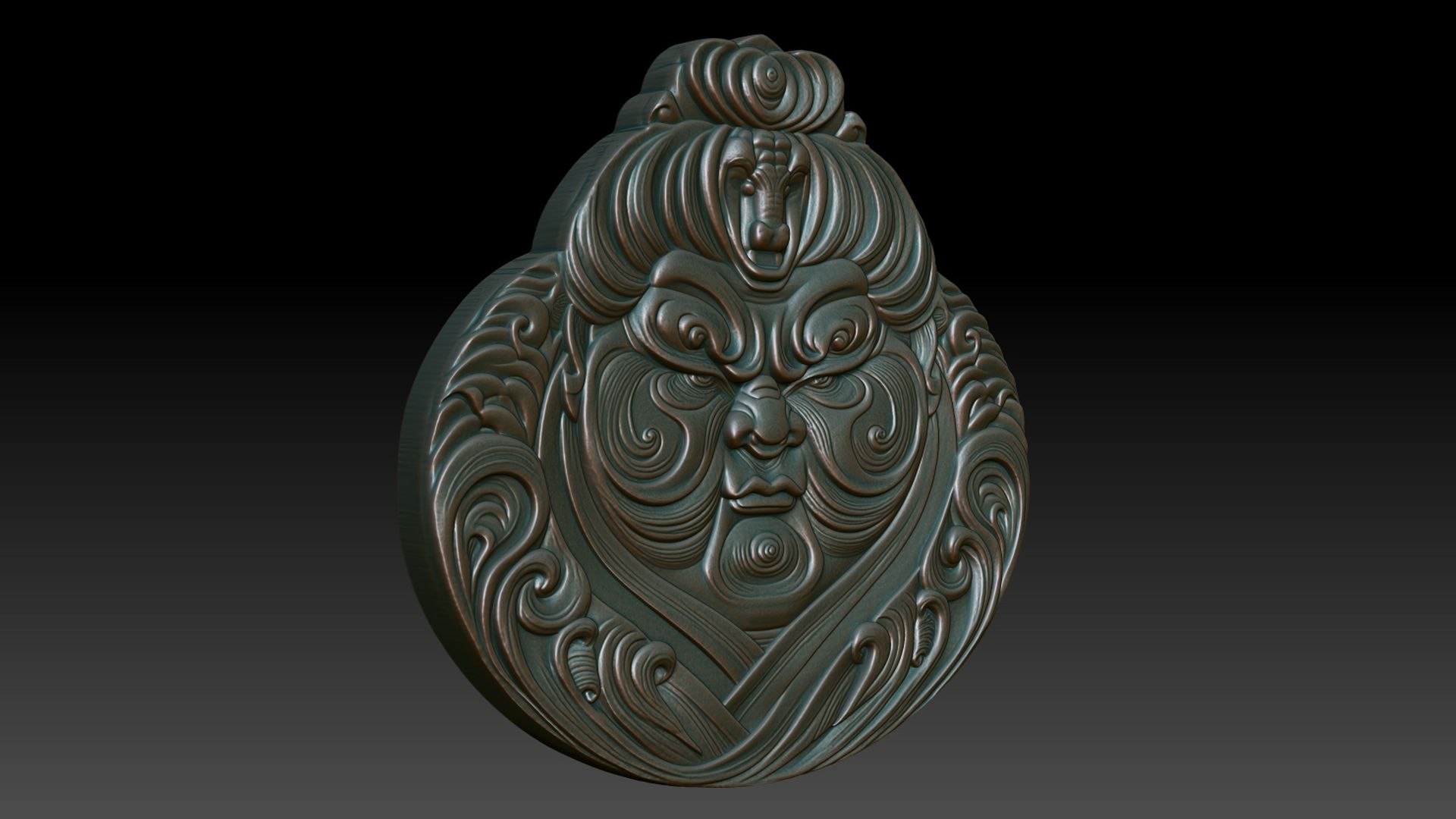 3D Sumo Wrestler Basrelief 07 240802 Model - TurboSquid 2380935